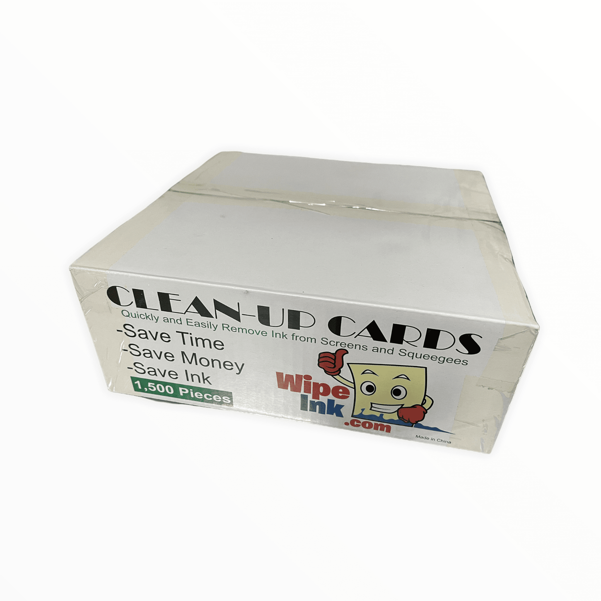 Disposable Coated Clean-Up Cards – 3.5" x 3.5" – Pack of 1,500 – TOTAL ...